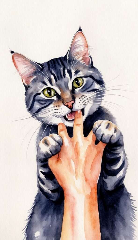 Why Does My Cat Grab My Hand and Bite Me: The Love Bites Decoded