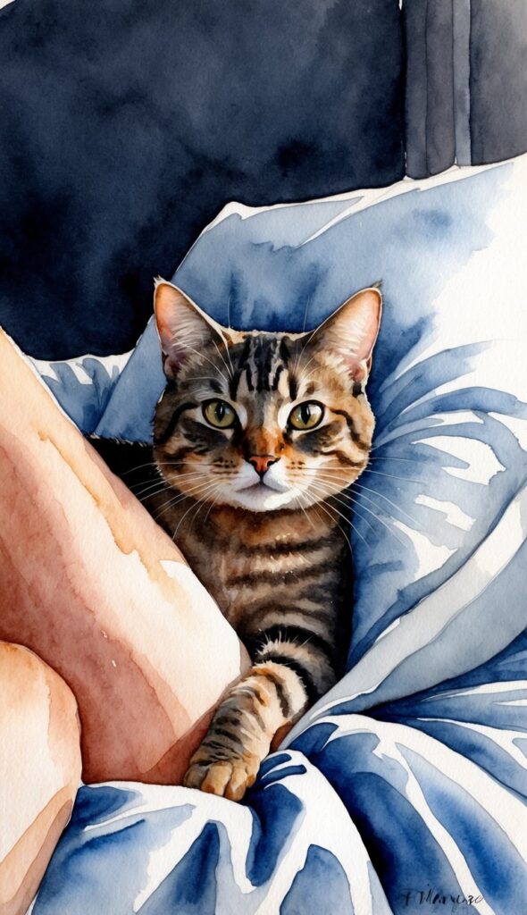 Why Does My Cat Sleep Between My Legs? Your Feline's Bizarre Bedtime Habits Explained