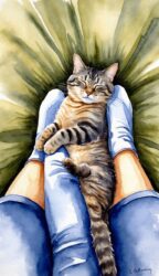Why Does My Cat Sleep Between My Legs? Your Feline's Bizarre Bedtime ...