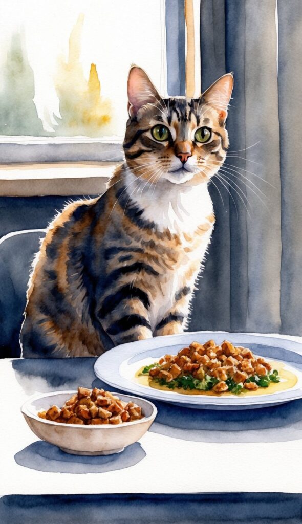 Why Does My Cat Want Me to Watch Her Eat: A Feline's Quest for Dinner ...