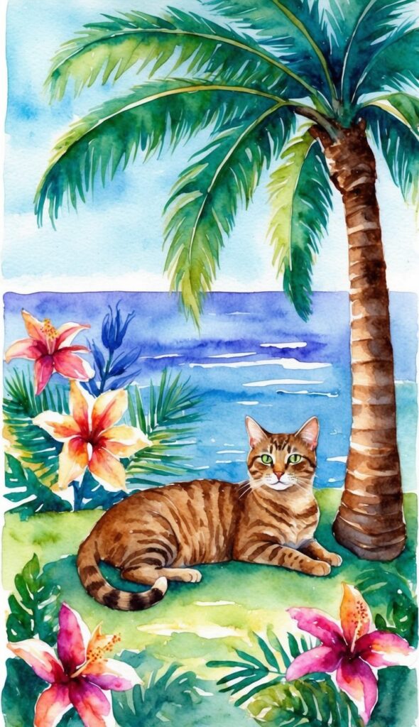 101+ Hawaiian Cat Names: Lei Your Feline Down with Tropical Flair