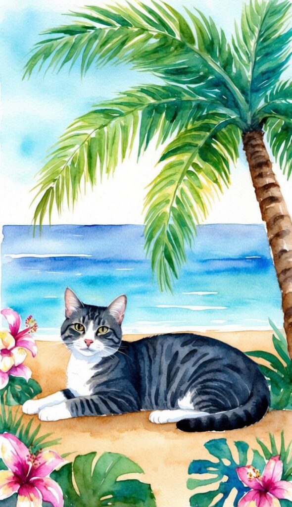 101+ Hawaiian Cat Names: Lei Your Feline Down with Tropical Flair