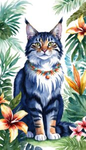 101+ Hawaiian Cat Names: Lei Your Feline Down with Tropical Flair