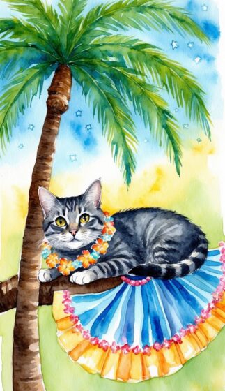 101+ Hawaiian Cat Names: Lei Your Feline Down with Tropical Flair