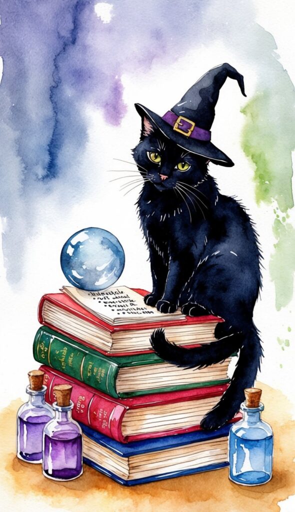 50+ Witch Cat Names That Will Have Your Familiar Howling with Laughter