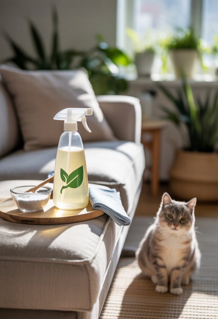 How To Remove Cat Pee Odor from Furniture Without Harsh Chemicals ...